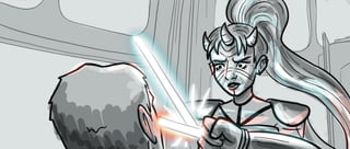 Star Wars Inspired Lightsaber Battle Assignment | PPT