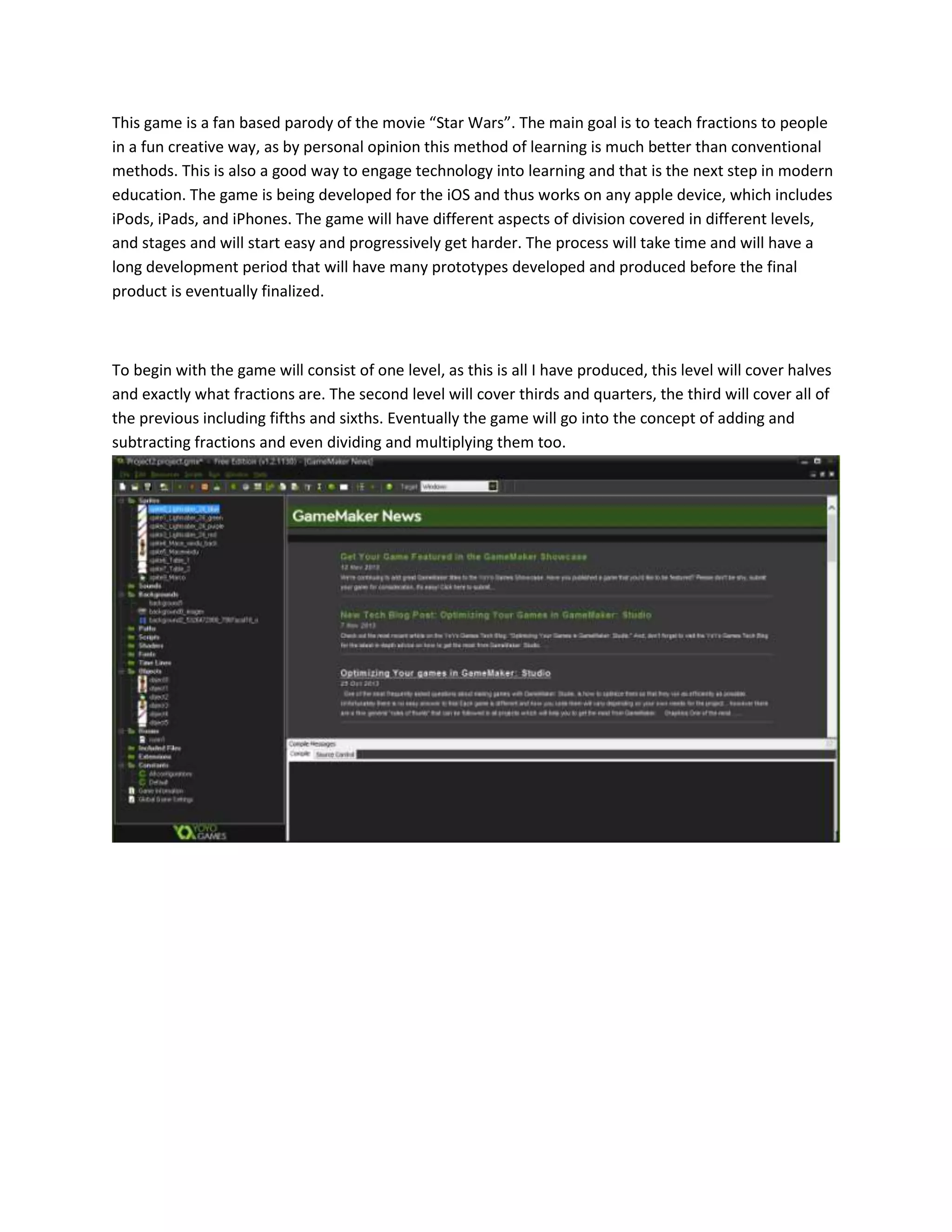 Star wars fraction description | DOCX