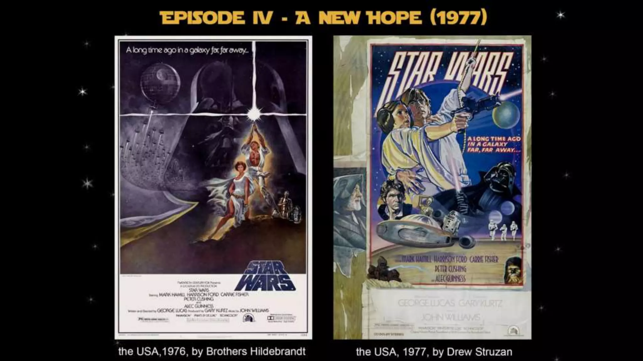 Star Wars Infographic: Through the Evolution of Posters | PPTX