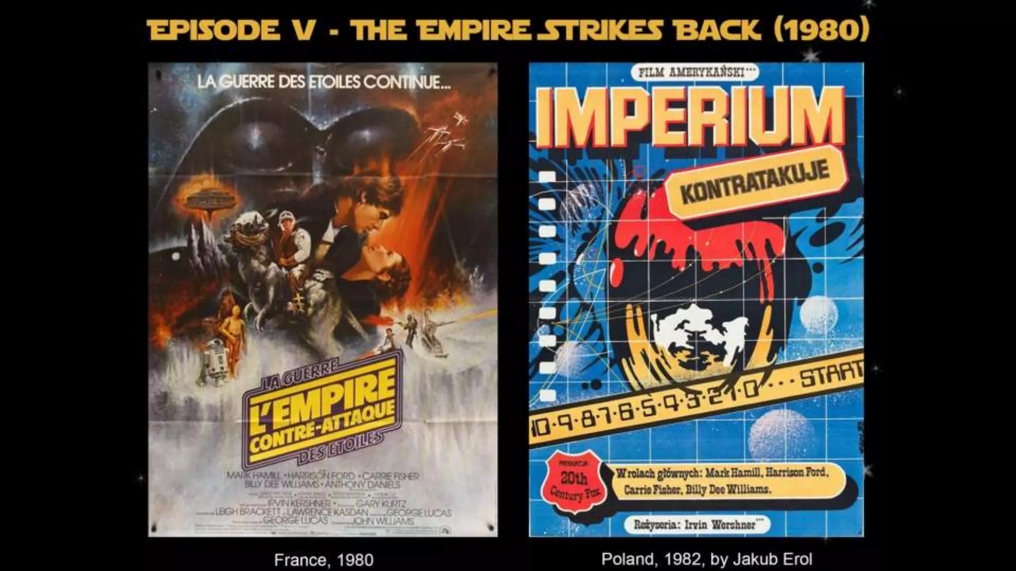 Star Wars Infographic: Through the Evolution of Posters | PPTX