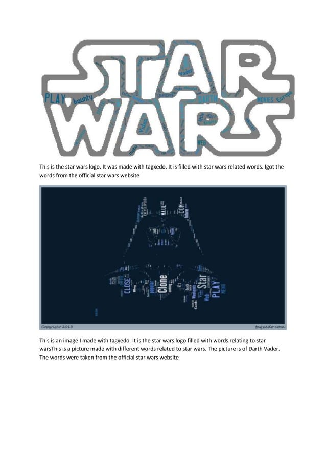 Star wars picture explanation | DOCX