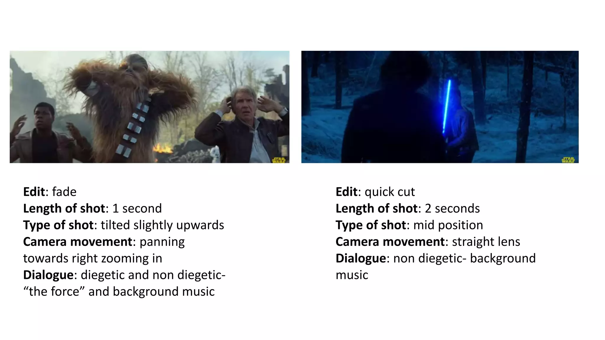 Star Wars: The Force Awakens- storyboard | PPTX