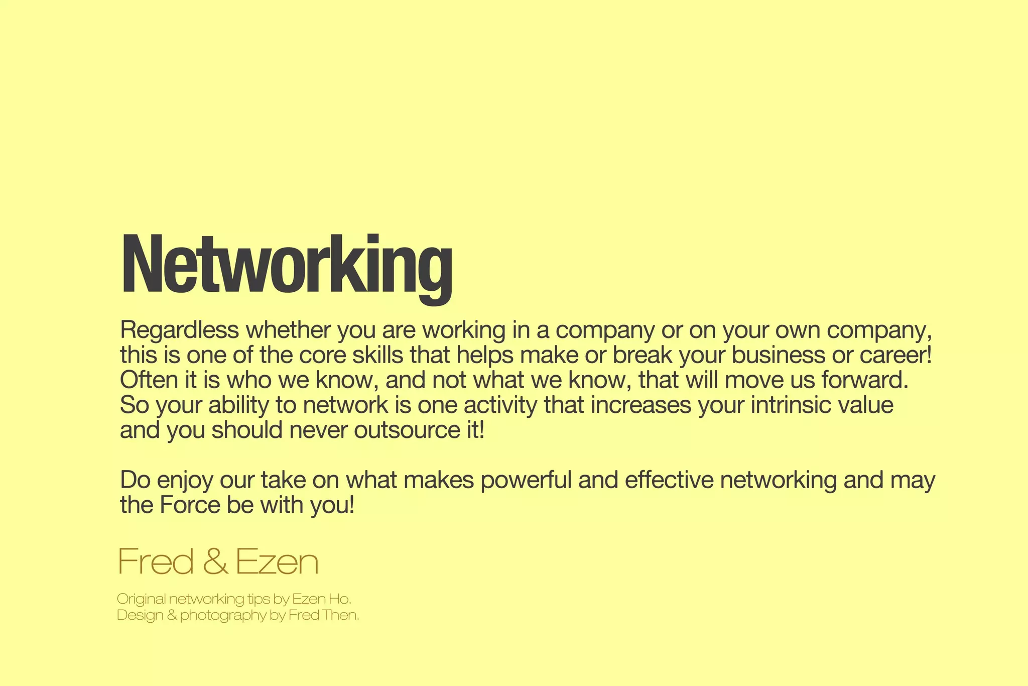 Star Wars And 10 Tips To Painless Networking | PDF