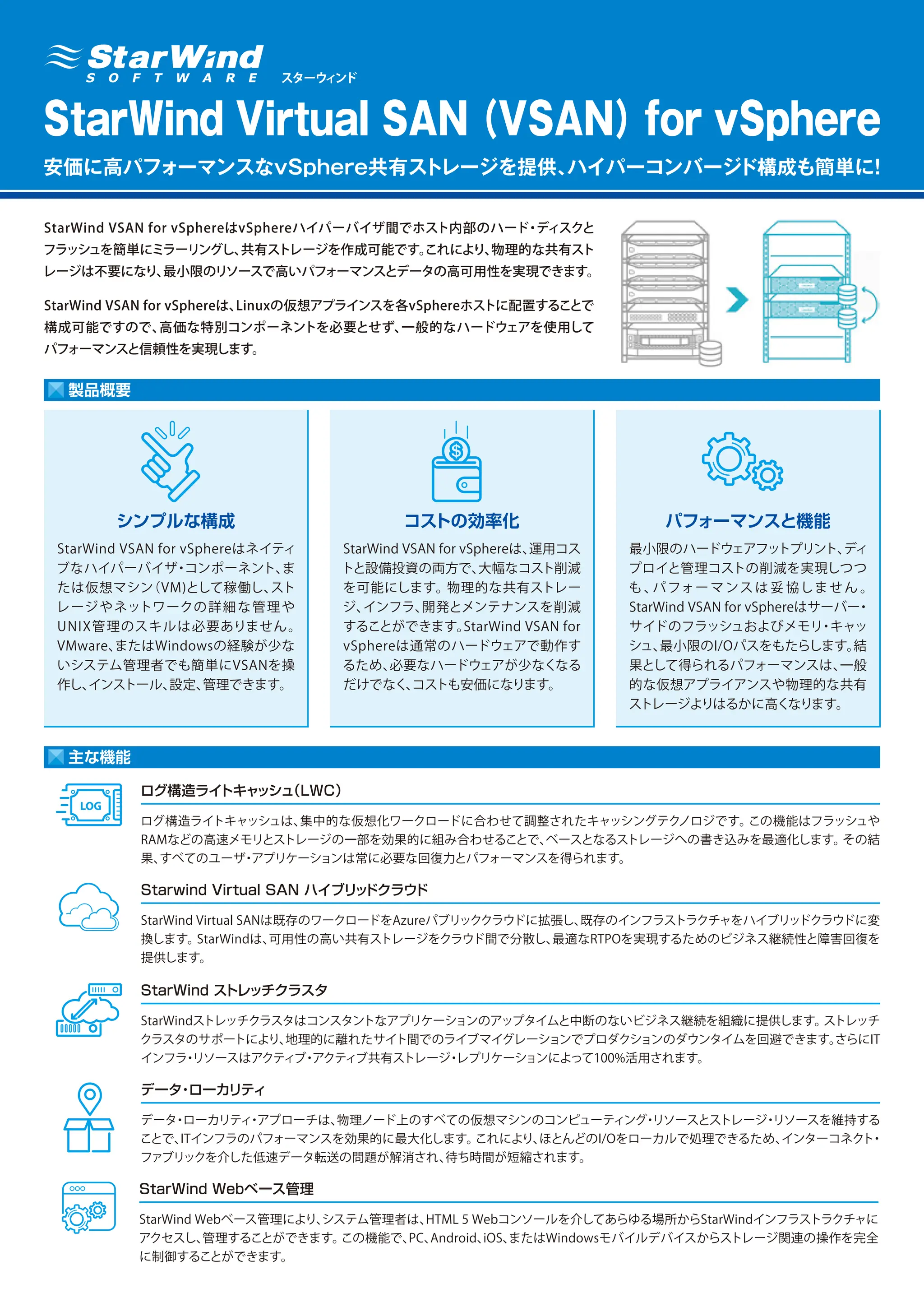 StarWind Virtual SAN（VSAN） | PDF