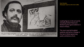 Stass Paraskos: art and politics | PPTX | Arts and Crafts | Hobbies ...