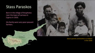 Stass Paraskos: art and politics | PPTX | Arts and Crafts | Hobbies ...