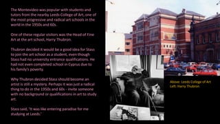 Stass Paraskos: art and politics | PPTX