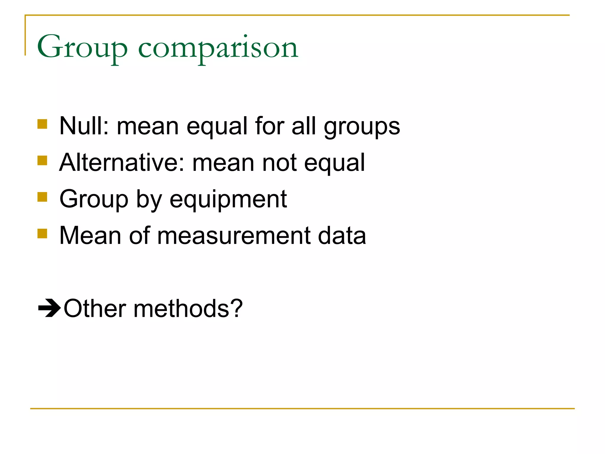 統計在半導體產業的應用 -- Basic Statistic Methods | PPT
