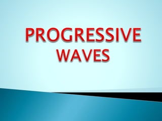 Stationary Waves and Progressive Waves | PPTX