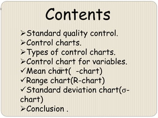 control charts | PPTX