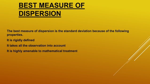 Statistics- correlation and dispersion | PPT