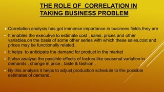Statistics- correlation and dispersion | PPTX
