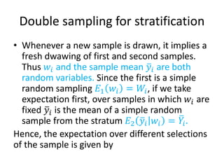 Stat 3203 -multphase sampling | PPTX | Physics | Science