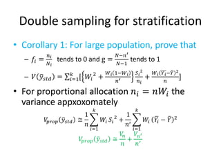 Stat 3203 -multphase sampling | PPTX | Physics | Science