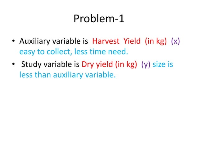 Stat 3203 -multphase sampling | PPTX | Physics | Science
