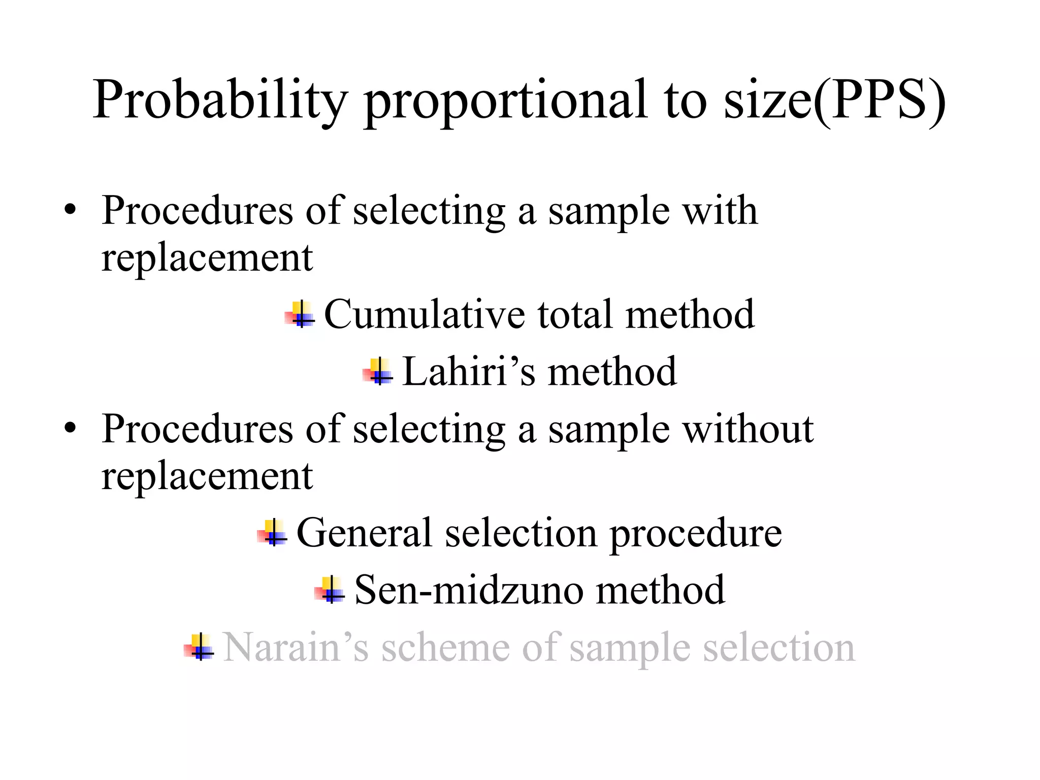 Stat 3203 -pps sampling | PPTX