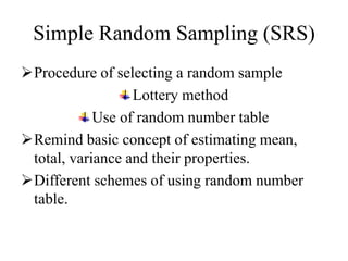 Stat 3203 -pps sampling | PPTX | Physics | Science