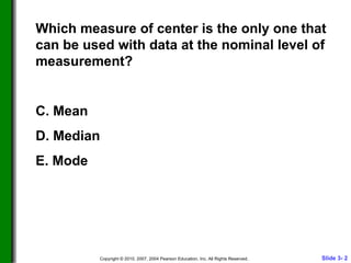 Stat11t alq chapter03 | PPT