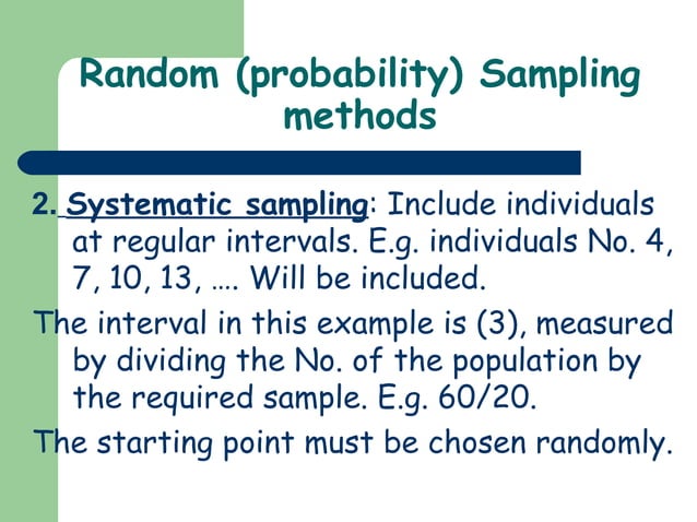 Stat 1 variables & sampling | PPT