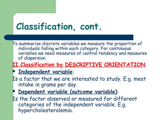 Stat 1 Variables And Sampling Ppt