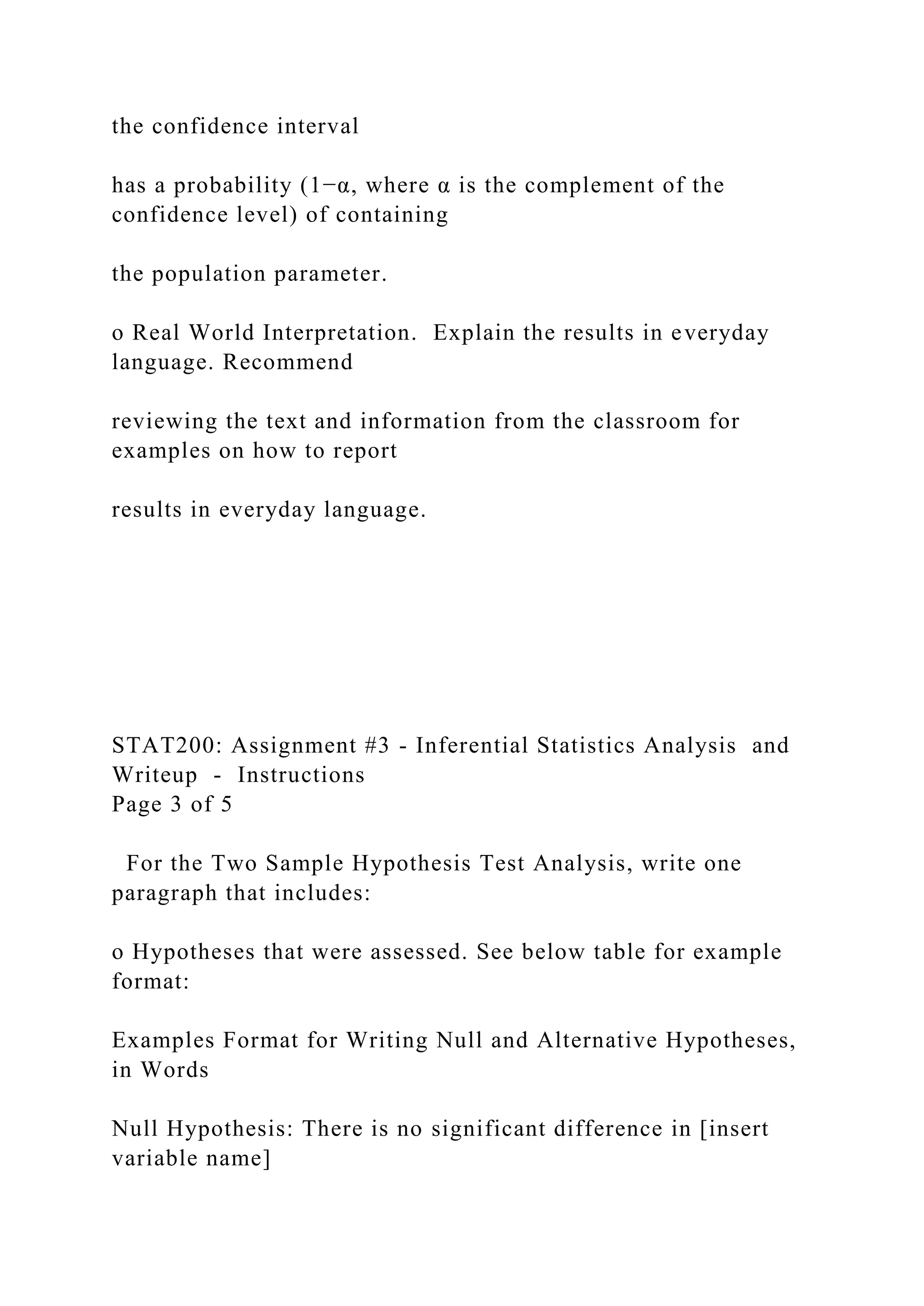 STAT200 Assignment #3 - Inferential Statistics Analysis an.docx