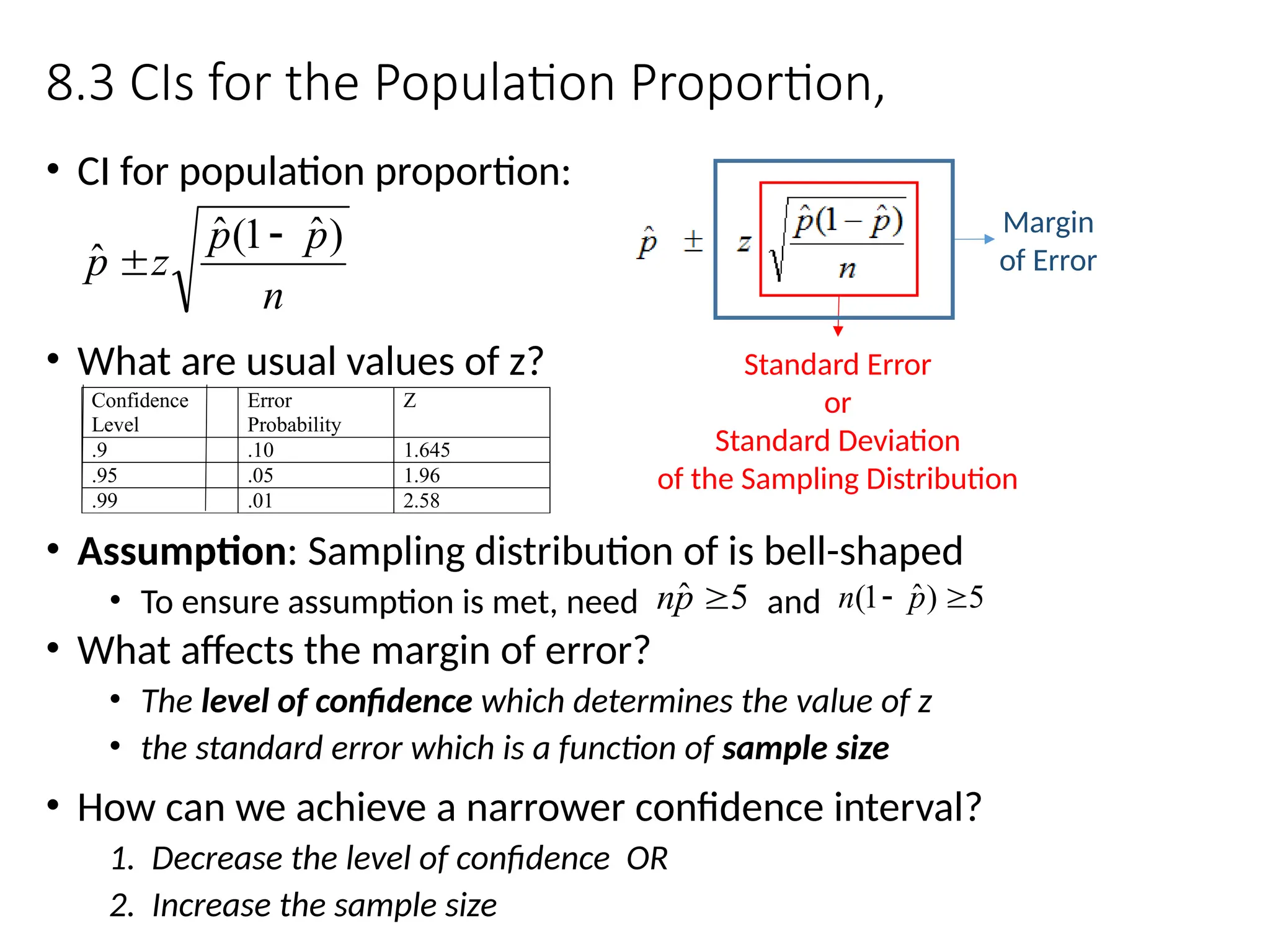 STAT 206 - Chapter 8 (Confidence Interval Estimation).pptx