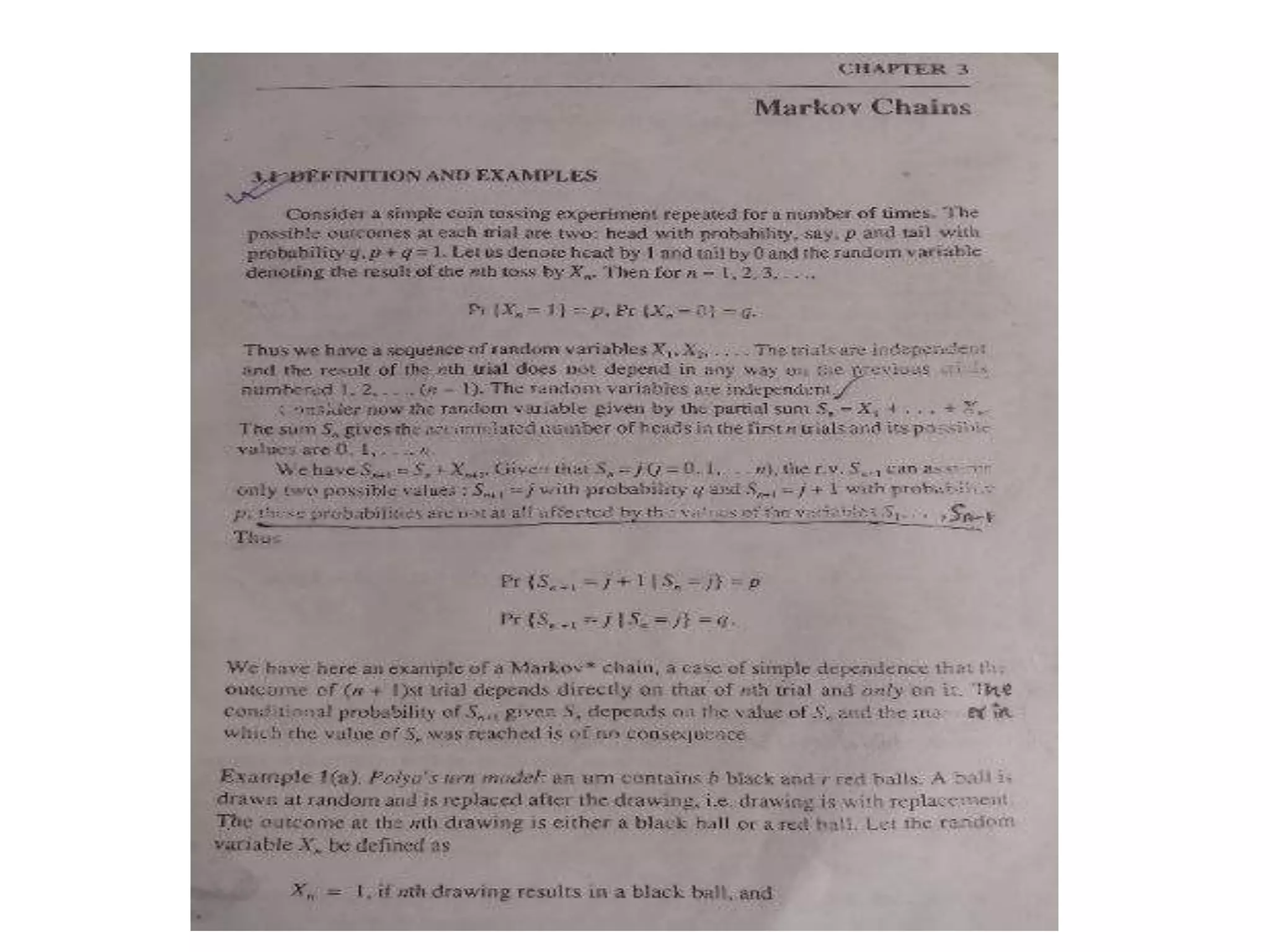 Stat 2153 Stochastic Process And Markov Chain Pptx Physics Science