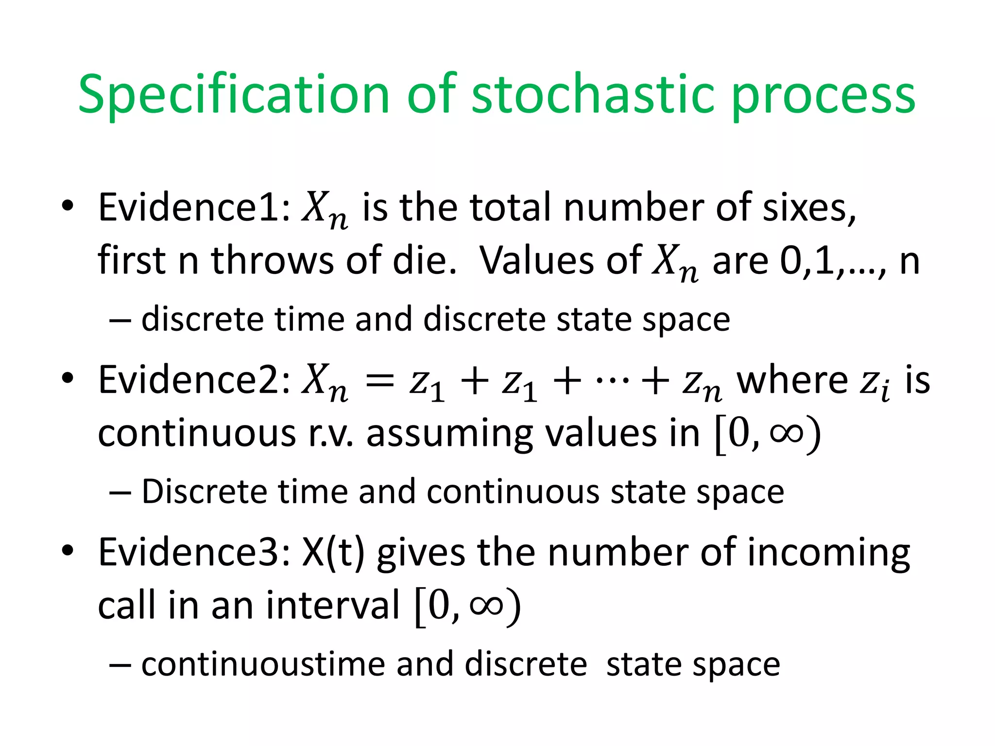 Stat 2153 Stochastic Process And Markov Chain Pptx Physics Science