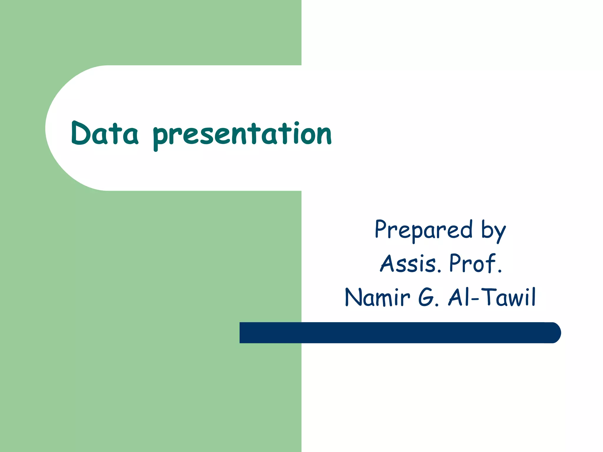 Stat 2 data presentation2 | PPT