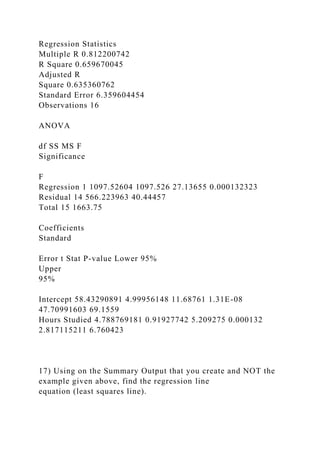 STAT 3309SOS 3312 Excel AssignmentUsing the Excel file ST.docx