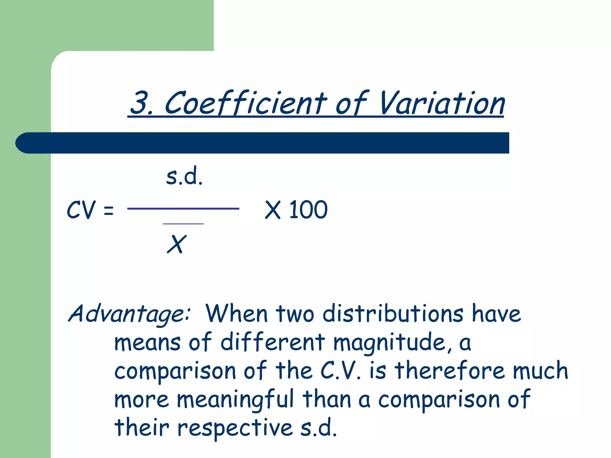Stat3 central tendency & dispersion | PPT