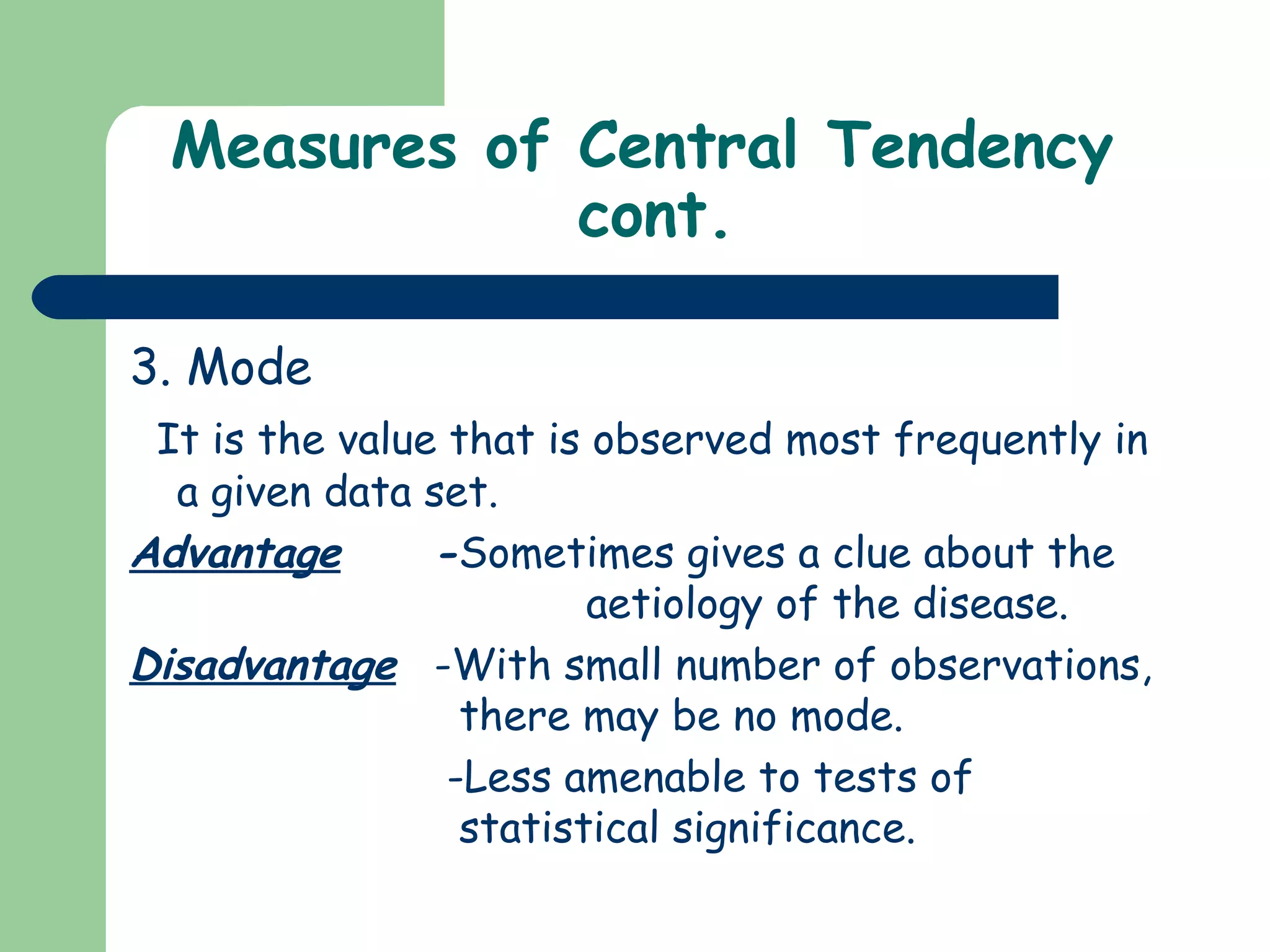 Stat3 central tendency & dispersion | PPT