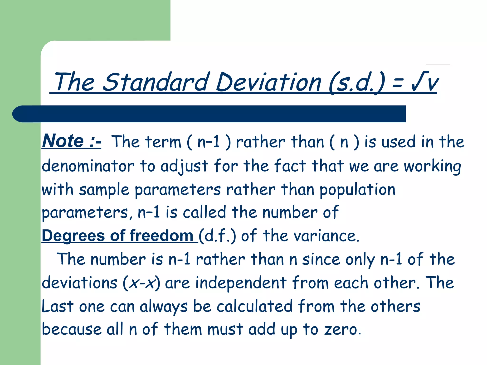 Stat3 central tendency & dispersion | PPT