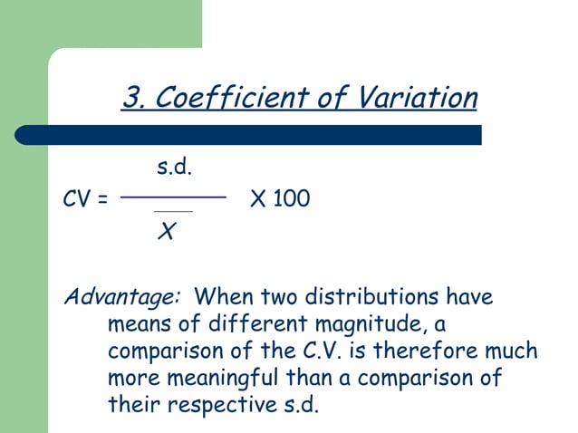 Stat3 central tendency & dispersion | PPT