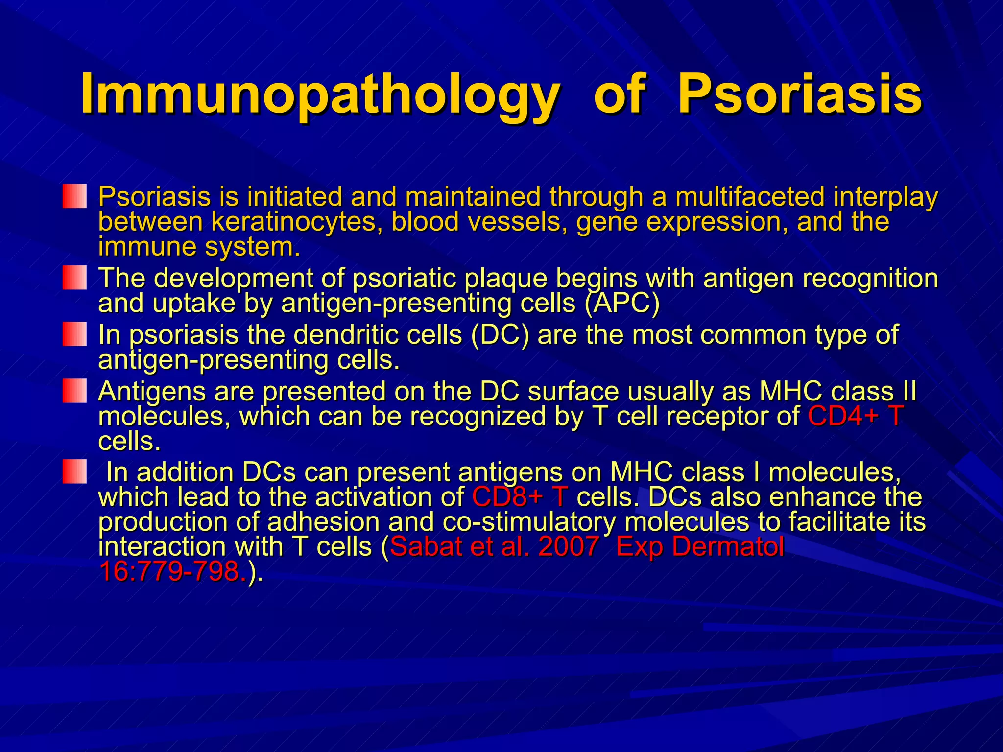 Stat3protein & immunocompetent cells in psoriasis pathogenesis | PPT