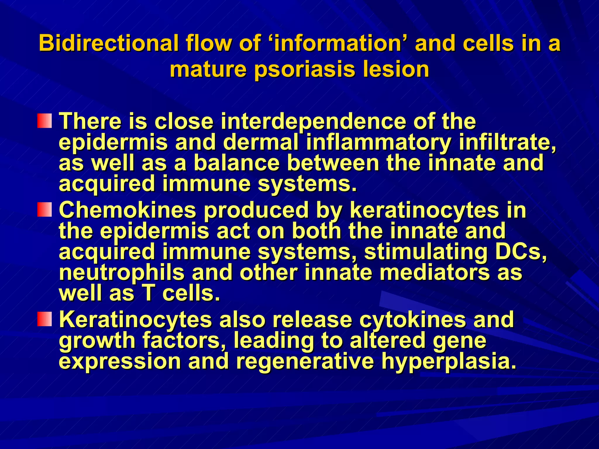 Stat3protein & immunocompetent cells in psoriasis pathogenesis | PPT