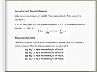 Counting Measure | PPTX