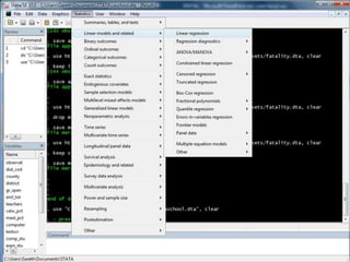 STATA - Introduction | PPTX