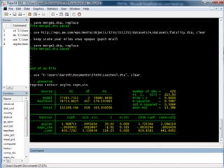 STATA - Introduction | PPTX