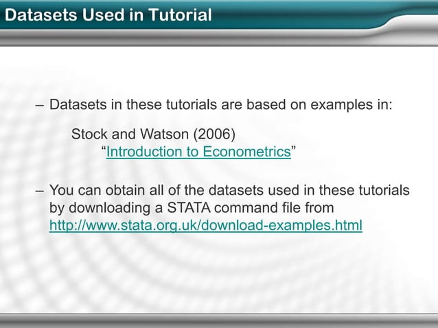 Stata Introduction Pptx 3668