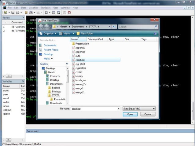 Stata Introduction Ppt