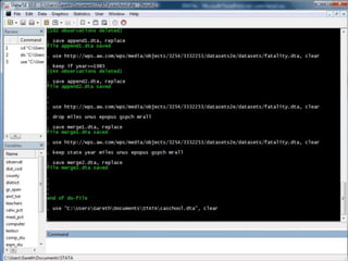 STATA - Introduction | PPTX
