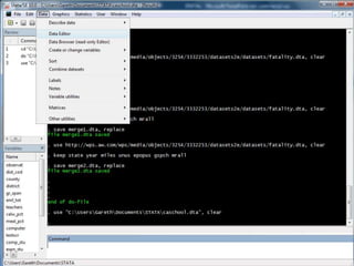 STATA - Introduction | PPTX