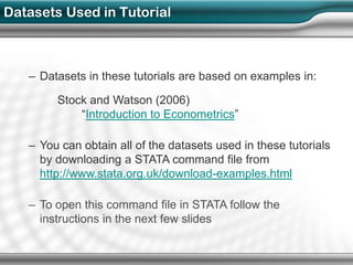 STATA - Download Examples | PPT