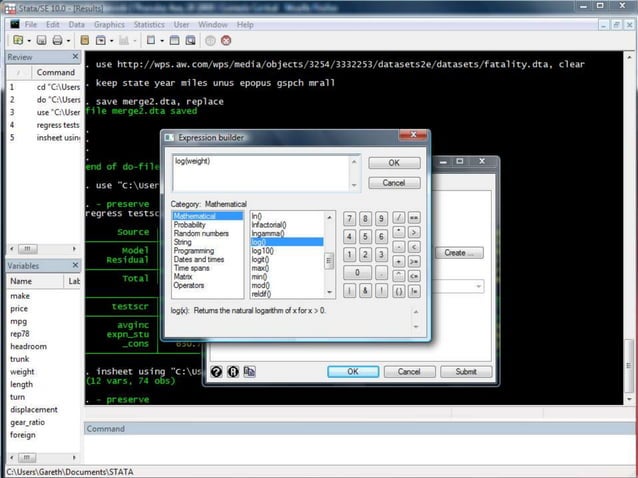 STATA - Importing Data | PPTX