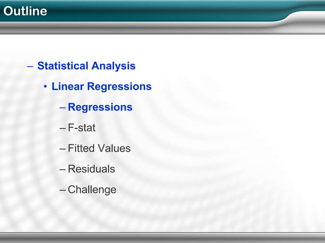 STATA - Linear Regressions | PPTX