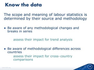 Analysis and interpretation of labour statistics | PPTX
