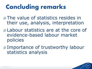 Analysis and interpretation of labour statistics | PPTX