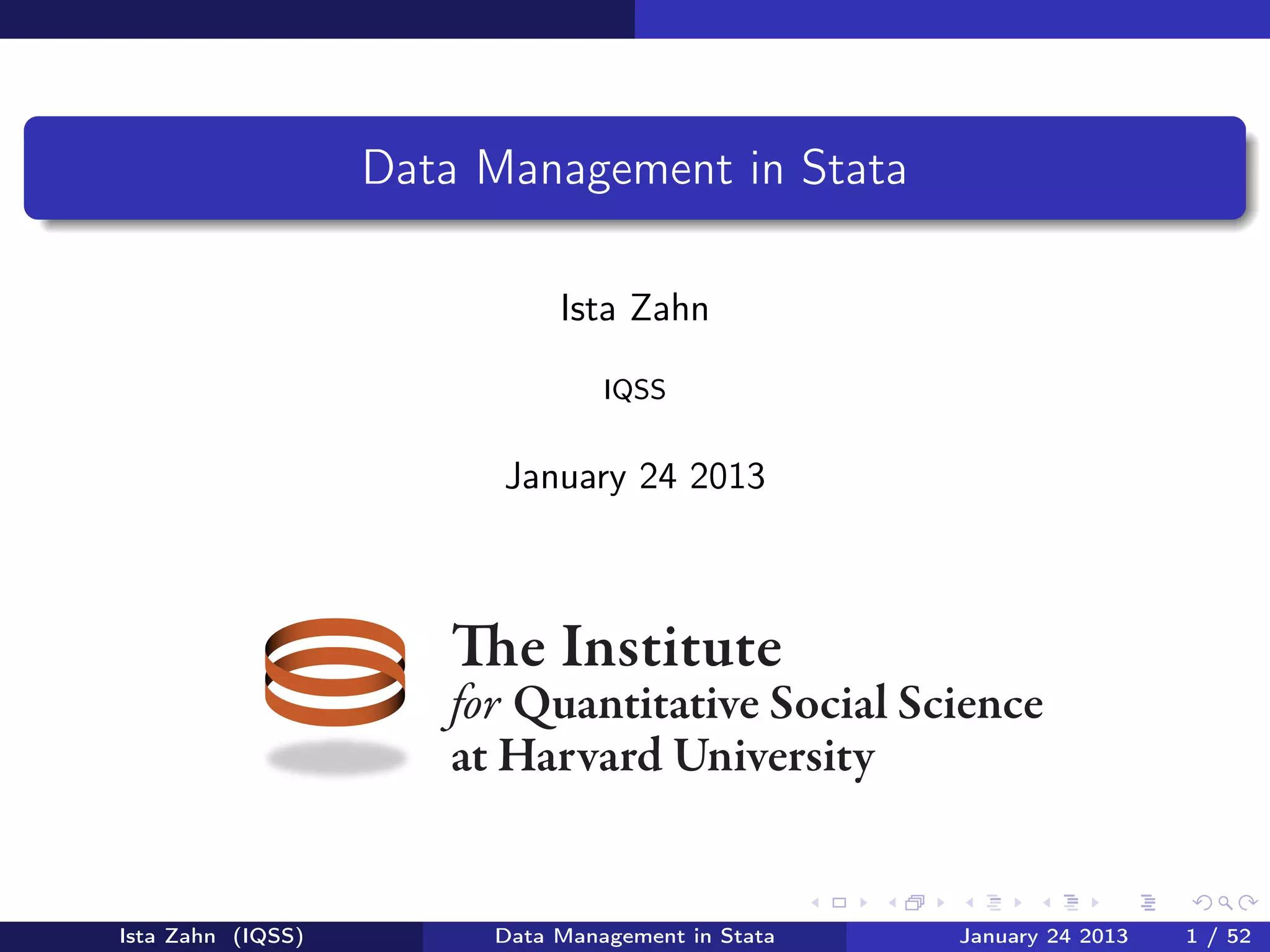 Data management in Stata | PDF