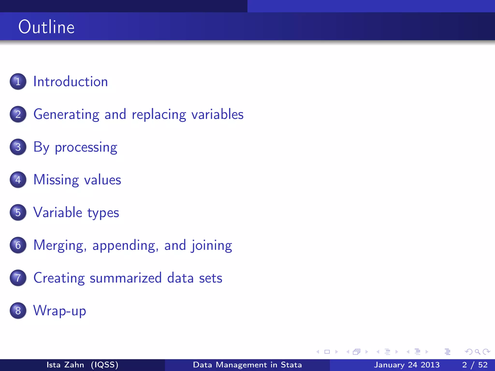 Data management in Stata | PDF